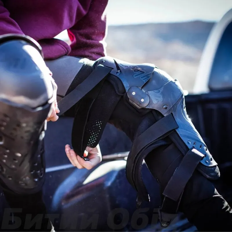 Вело наколінники TLD Triad KNEE/Shin GUARDS Hard Shell [Black] Купити