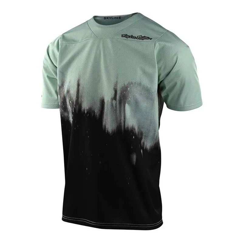 Джерсі TLD Skyline S/S Jersey, [DIFFUZE SMOKE GREEN / BLACK] Купити